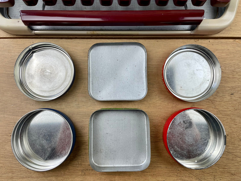 Set of 3 Typewriter Ribbon Tins, Kaylon, Fortin and Barco – Charlie ...