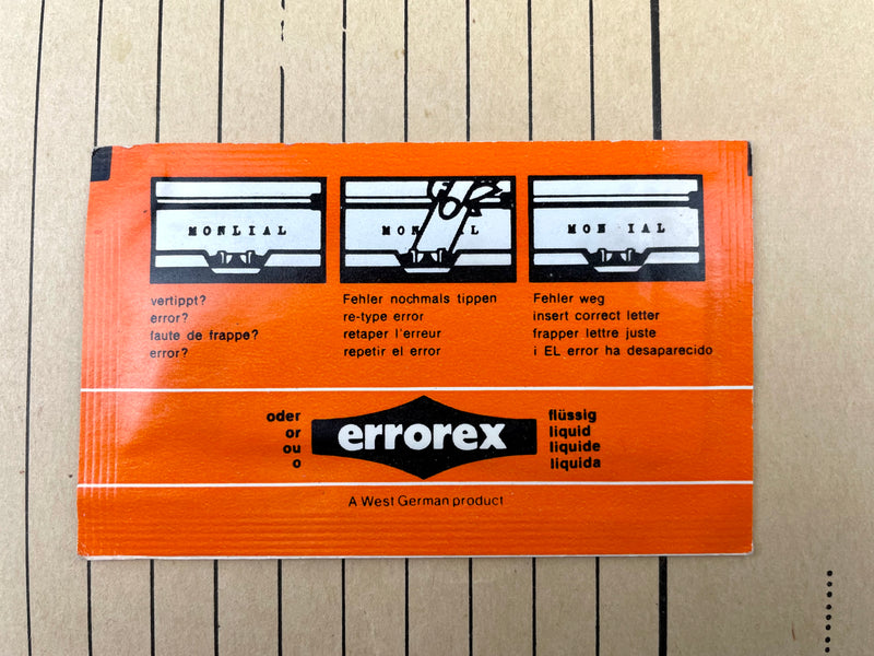 Errorex Correction Paper - White – Charlie Foxtrot Vintage