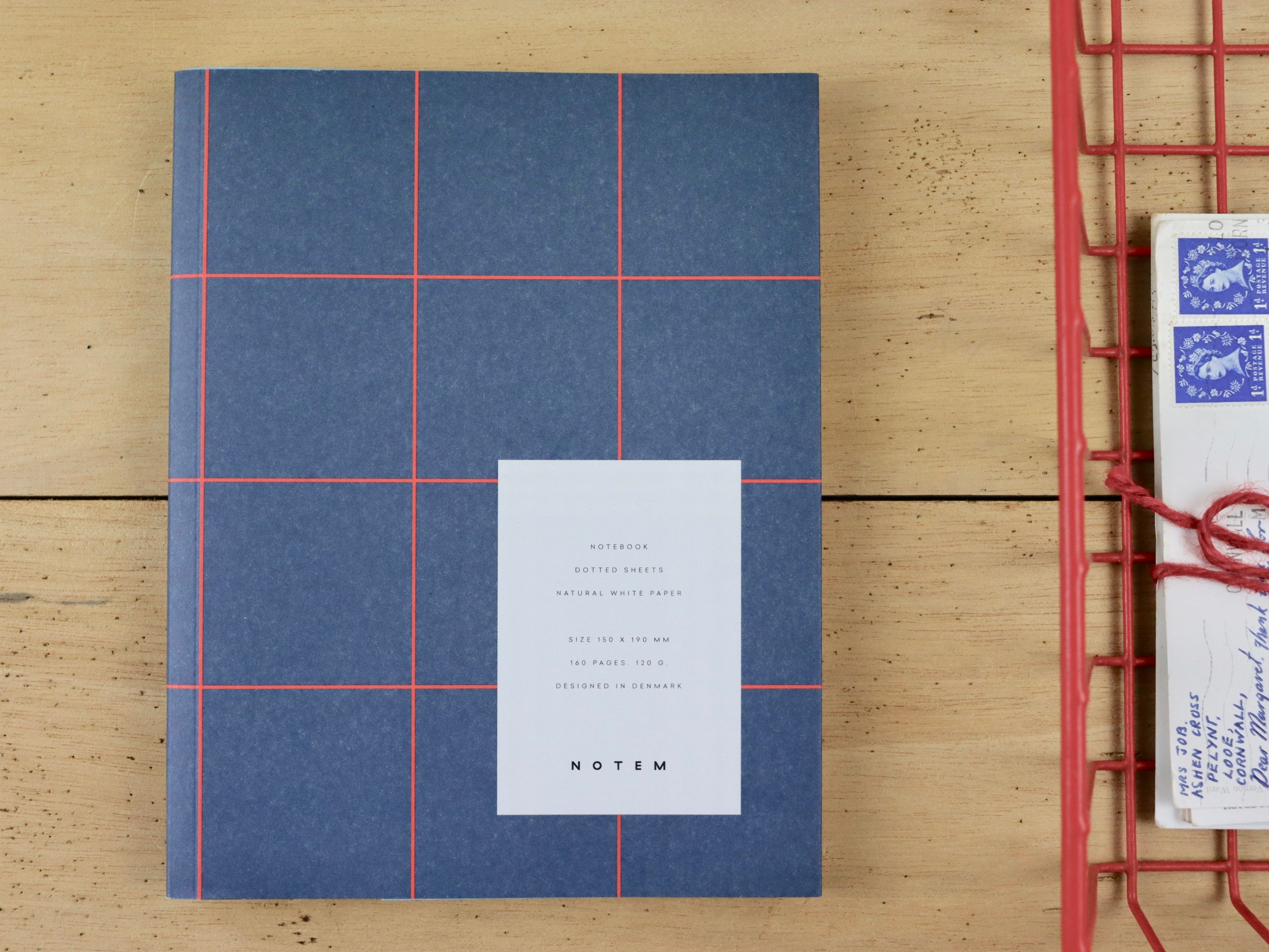 Uma Notebook Medium : Dark Blue – Charlie Foxtrot Vintage
