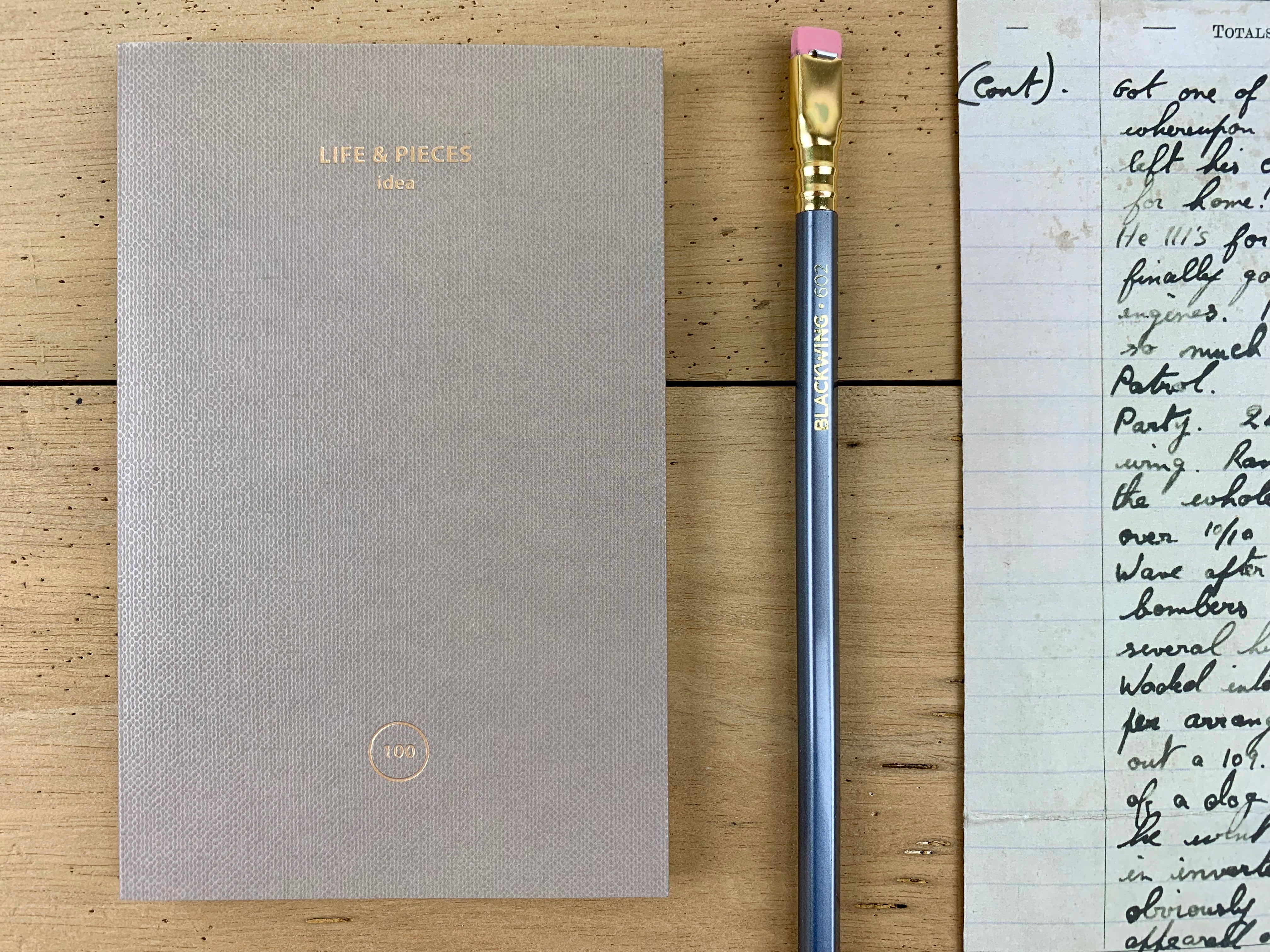 Life & Pieces Notebook : A6 Idea – Charlie Foxtrot Vintage