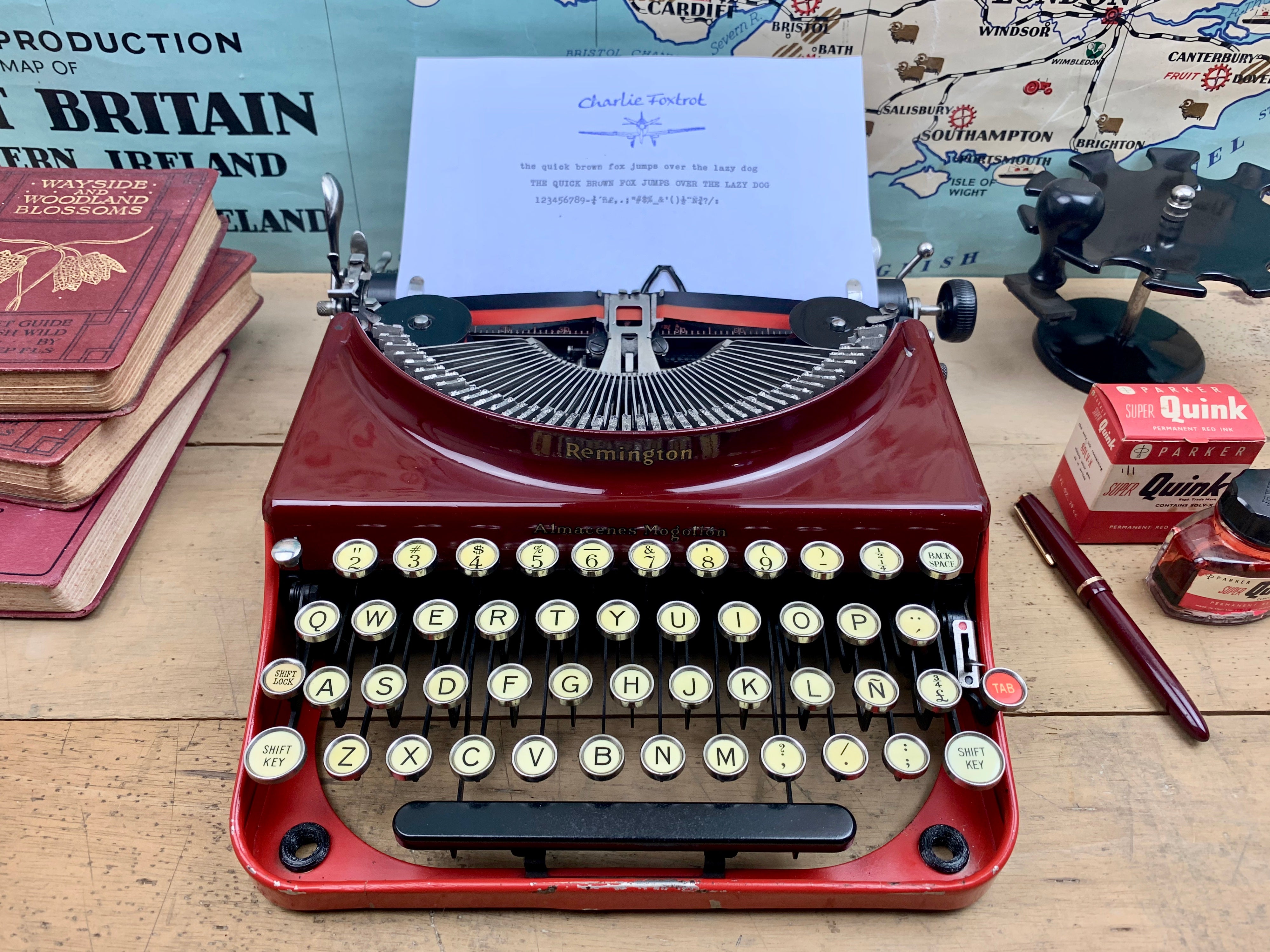 Rare Red Remington – Charlie Foxtrot Vintage